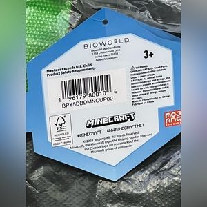 Bioworld | Bags | Nwtbioworld Mojang Minecraft Fullsize Backpack | Poshmark